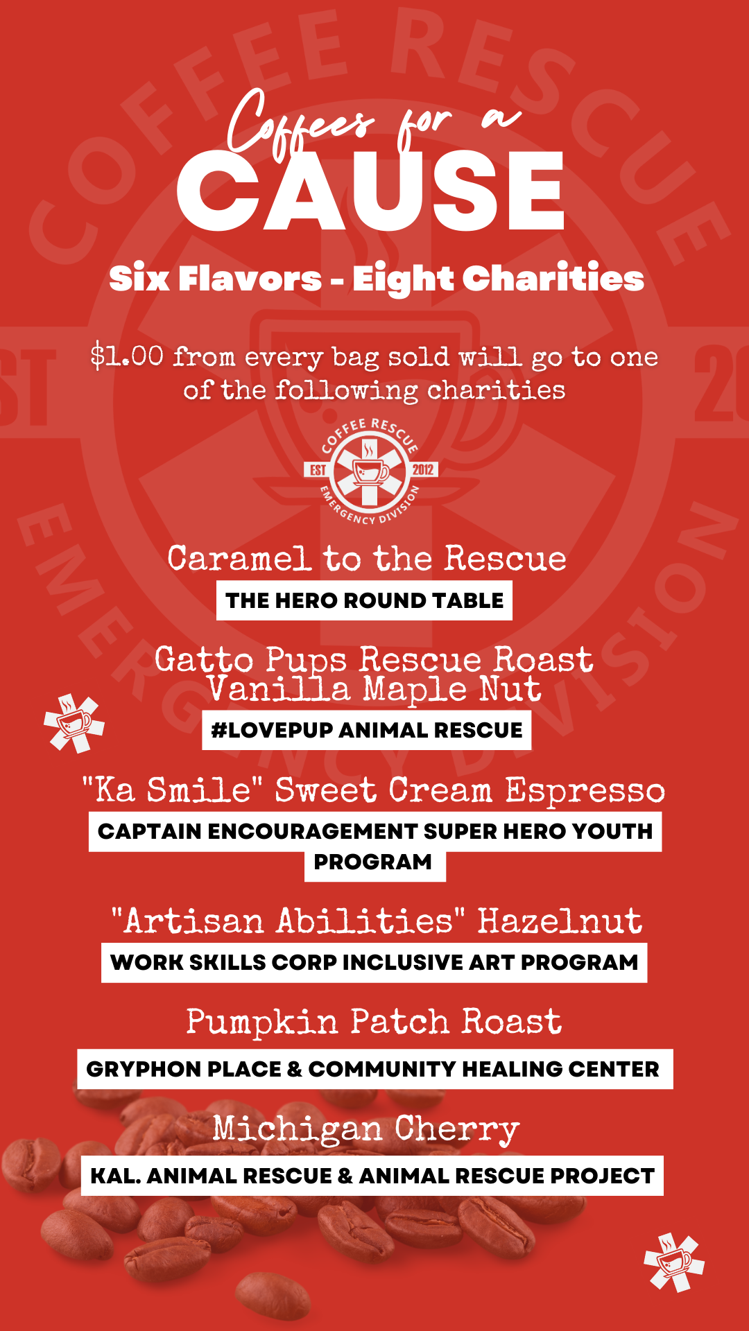 Coffee Rescue - For All of Your Caffeine Emergencies!