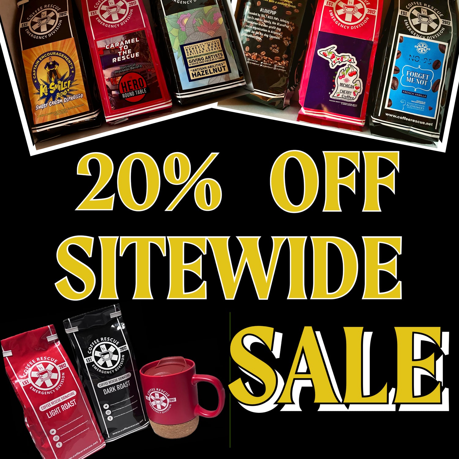 Coffee Rescue - For All of Your Caffeine Emergencies!